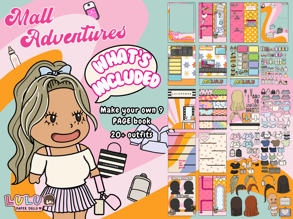 Products – Lulu Paper Dolls